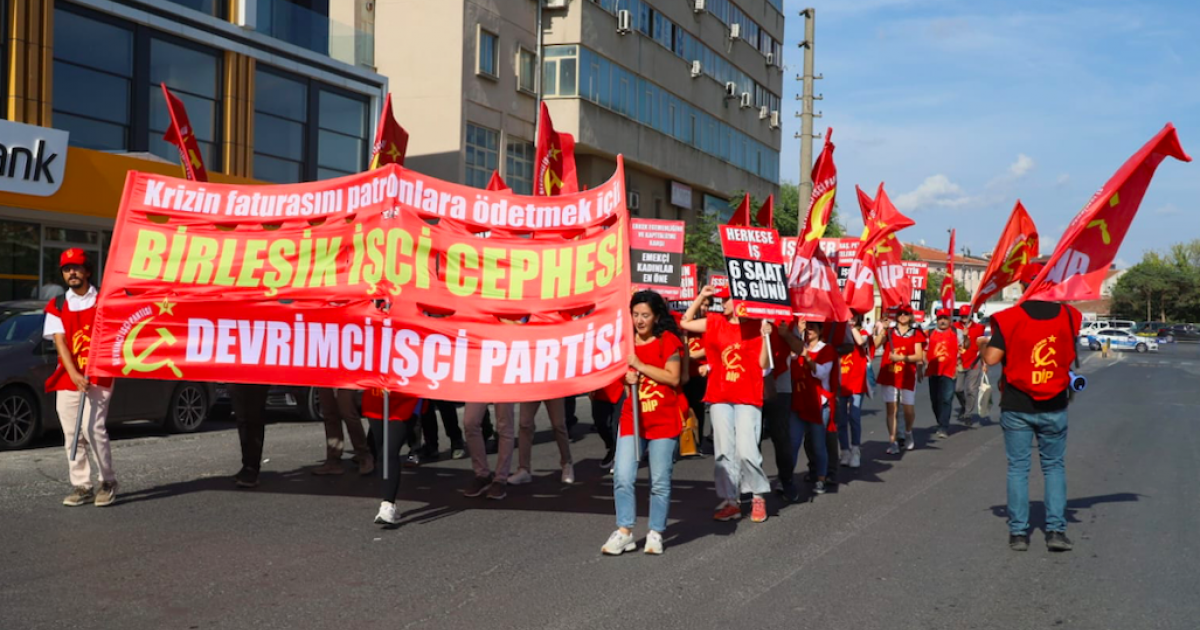 Ayrı gayrı bitsin! Birleşin! Gaz almak için değil hak almak için eylem ...